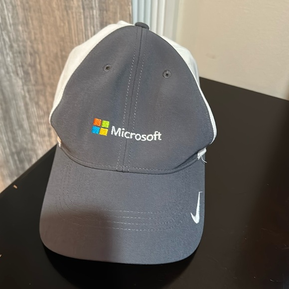 Nike | Accessories | Nike Golf Hat With Microsoft Logo Never Worn ...